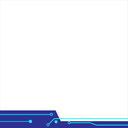 Tech footer graphic Royalty Free Vector Image - VectorStock