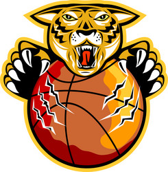 Tiger Basketball Logo Design