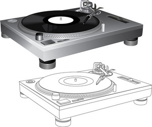 Technics Turntable Vector Images (over 100)