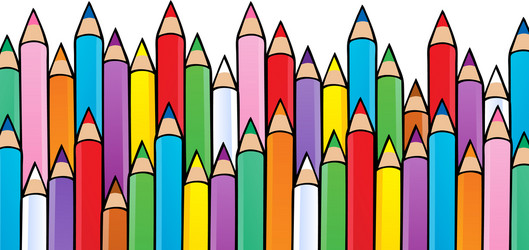 Colorful wax crayons Royalty Free Vector Image