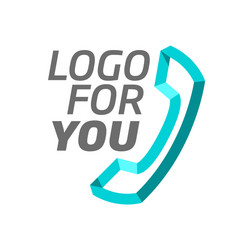 Phone service mobile repair logo design Royalty Free Vector