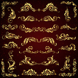 Filigree Underline Vector Images (over 340)