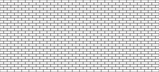 Flat bricks wall seamless pattern for wallpaper Vector Image