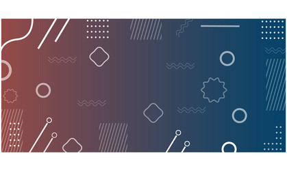 Abstract blue glowing lines gradient background Vector Image