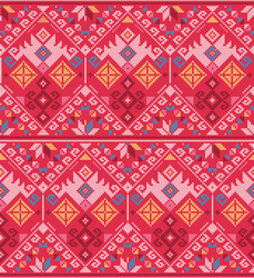 Filipino traditional yakan pattern Royalty Free Vector Image