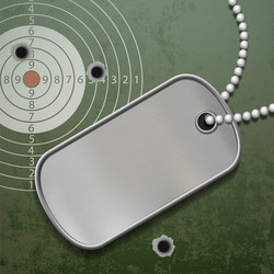 Blank Dog Tags Psd