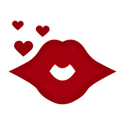 Heart love icon design template isolated Vector Image