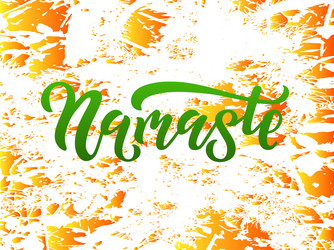 Welcome with Namaskar Vector Images (48)