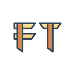 Ft Royalty Free Vector Image - VectorStock