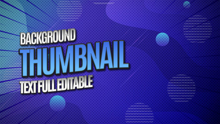 Modern design thumbnail background template design