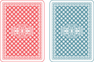 Playing Cards Back Vector Images (over 4,600)