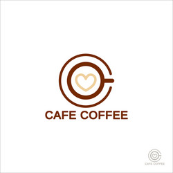 Vintage retro rustic coffee shop logo design Vector Image