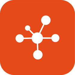 Electron icon Royalty Free Vector Image - VectorStock