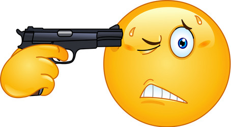 Smiley Shooting Self Icon