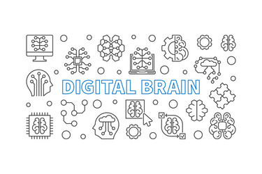 Brain Minimal Logo Vector Images (over 740)