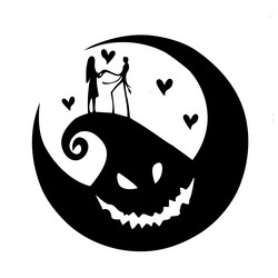 Jack Skellington Vector Images (16)