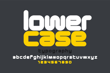 Lowercase Bold Alphabet Vector Images (over 3,200)