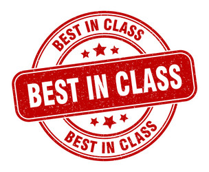 Best in class stamp Royalty Free Vector Image - VectorStock