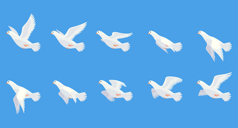 Bird Sprite Vector Images (over 170)