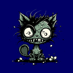 Zombie Cat Vector Images (over 4,000)