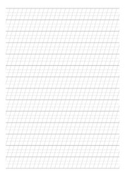 Calligraphy drill paper Royalty Free Vector Image