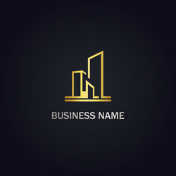 Logo Gold Building Vector Images (over 8,700)