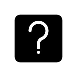 Question mark icon ask Royalty Free Vector Image