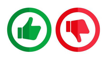 Like unlike icon on white background Royalty Free Vector