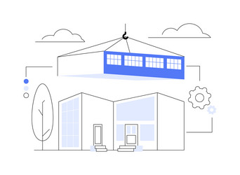 Modular Construction Vector Images (over 2,300)