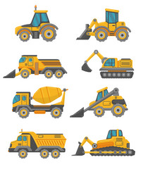 Dump truck construction and mining vehicle Vector Image