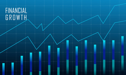 Financial management graphic concept Royalty Free Vector