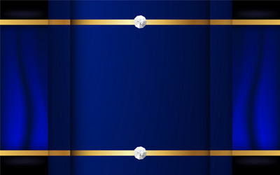 Abstract blue background in premium indian style Vector Image