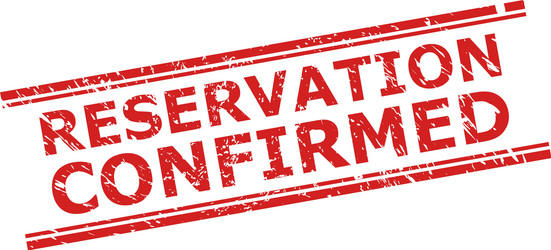 Reservation Confirmed Vector Images (over 260)