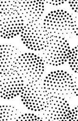 Geometric pattern of black triangles on a white Vector Image