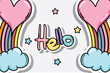 Hello Cute Vector Images (over 29,000)