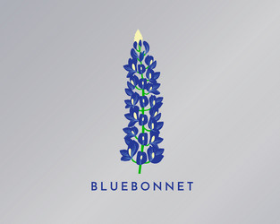 Bluebonnet Flower Vector Images (51)