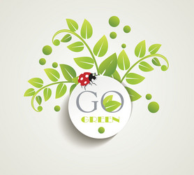 Live green Royalty Free Vector Image - VectorStock