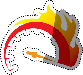 Speedometer Fire Tachometer Vector Images (over 100)