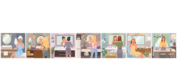 Adult Daily Routine Activities Vector Images (over 520)