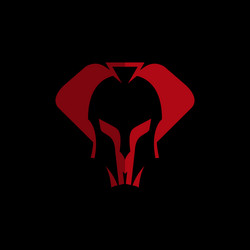 Guardians logo template design emblem Royalty Free Vector