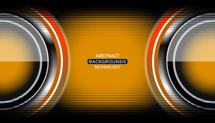 Abstract circle gold background Royalty Free Vector Image