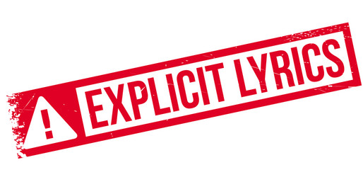 Explicit Stamp Lyrics Vector Images (over 100)