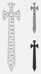 Wireframe Sword Swords Vector Images (over 140)