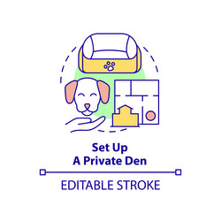 Den Royalty Free Vector Image - VectorStock
