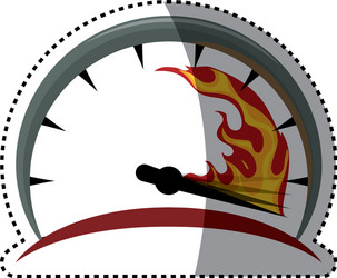 Speedometer Fire Tachometer Vector Images (over 100)