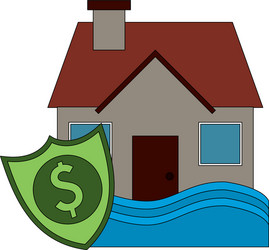 Insurance protection risk security cartoon Vector Image