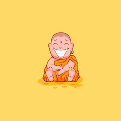 Emoji Cartoon Monk Vector Images (28)