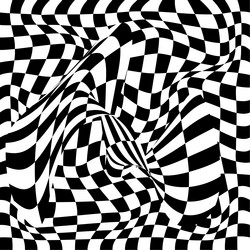 Distorted deformed grids Royalty Free Vector Image