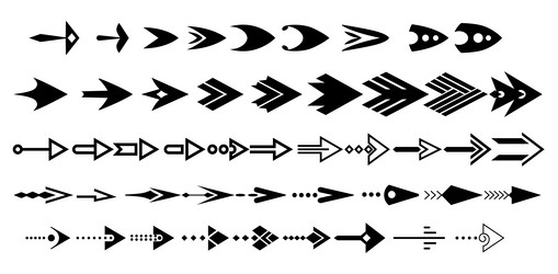 Arrowhead Outline Vector Images (over 4,300)