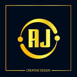 Aj Letter Calligraphy Vector Images (over 420)